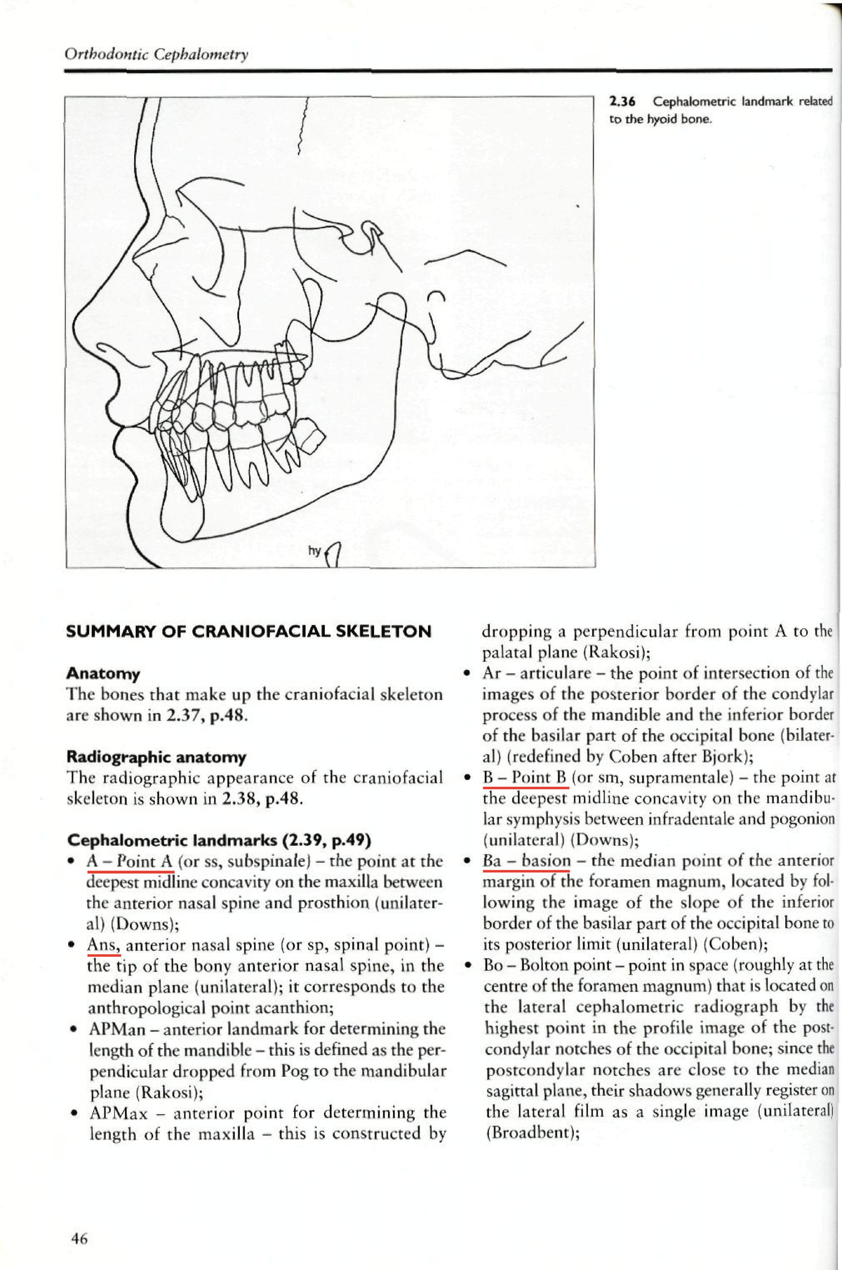 Puntos Cefalometricos - Orthodontic Cephalometry 2 Cephalometric ...