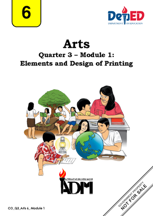 ARTS6 Q3 Module 2 - T-Shirt Printing - Arts Quarter 3 – Module 2: T ...
