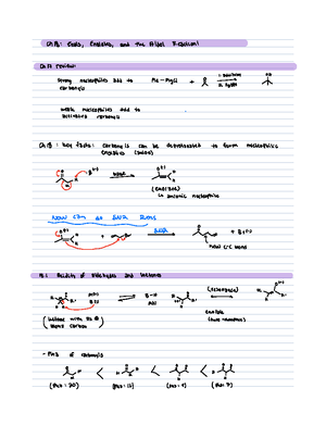 ch 8 lecture notes - key concepts Alcohols havea hydroxy group COH ...