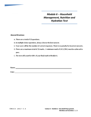 IV-8 Test - Module 7 Care Planning Form Fill - Module 7 – Care Planning ...