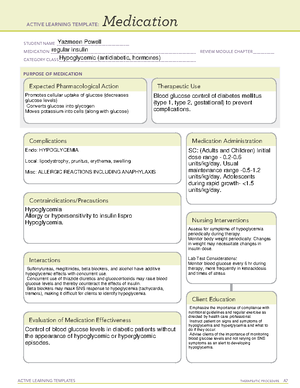nursing Medication considersations Medication- dextrose - ACTIVE ...