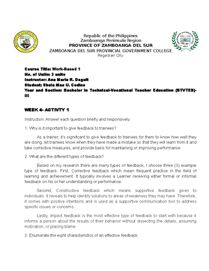 Lesson PLAN Irrigation AND Design - REBOKON AGRICULTURE VOCATIONAL NATIONAL HIGH SCHOOL DETAILED ...