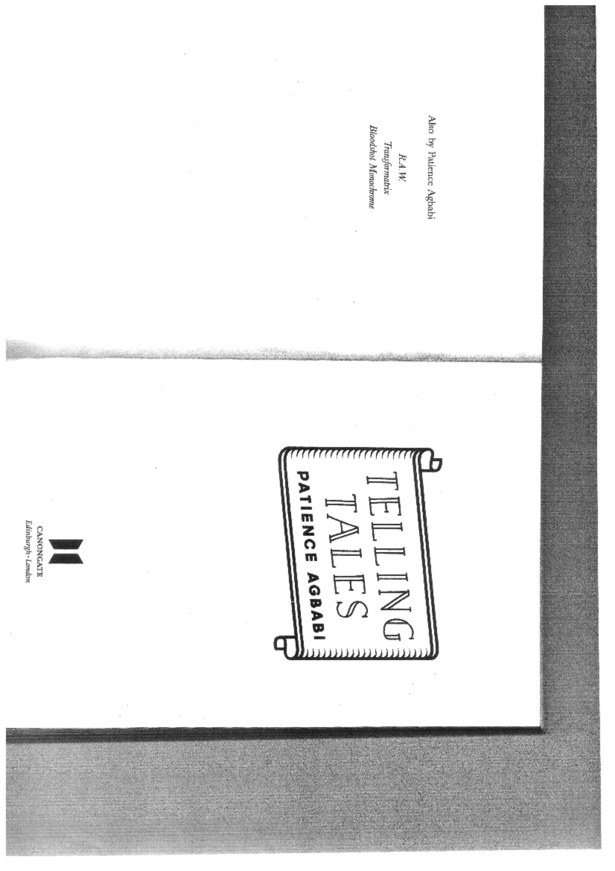 Telling Tales Poems - ENGL2003 - Studocu