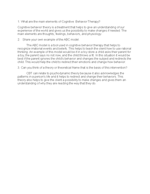 Bronfenbrenner’s Ecological Model - Theory Worksheet 1 : Systems ...