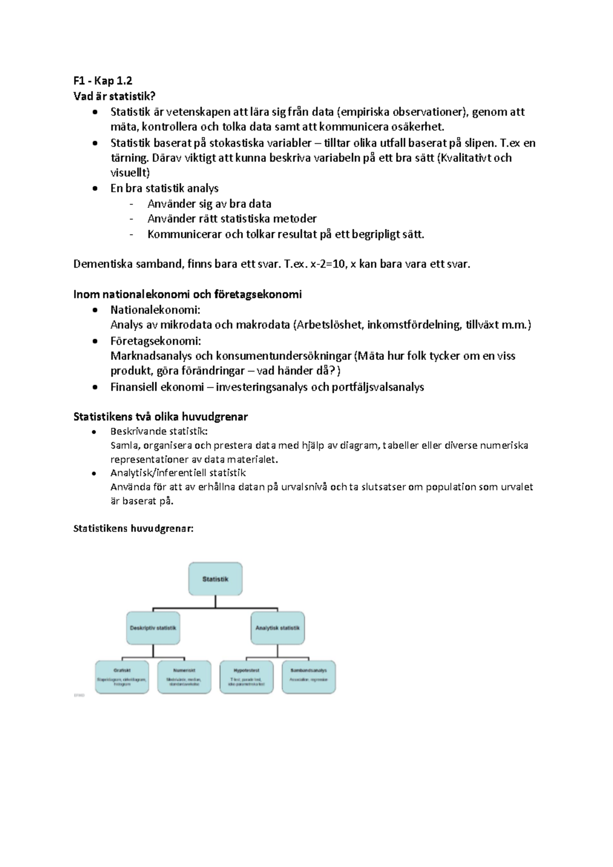 Sammanställning inför tentamen - Warning: TT: undefined function: 32 Warning: TT: undefined ...