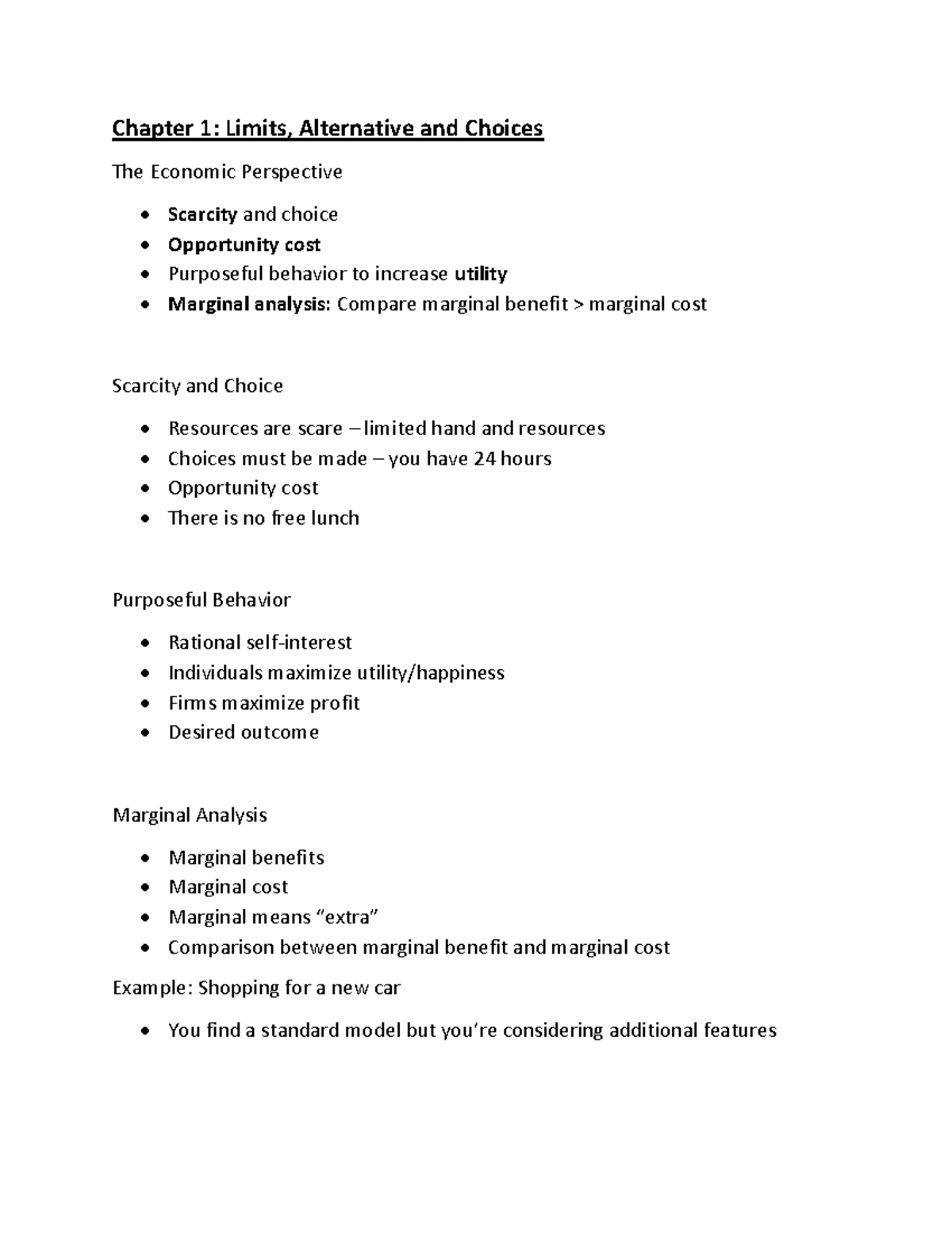Chapter 1 Limits and Alternative Choices - Chapter 1: Limits ...