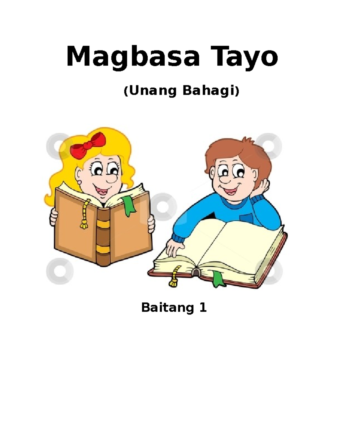 Magbasa Tayo ( Unang Bahagi) Printable - Magbasa Tayo (Unang Bahagi ...
