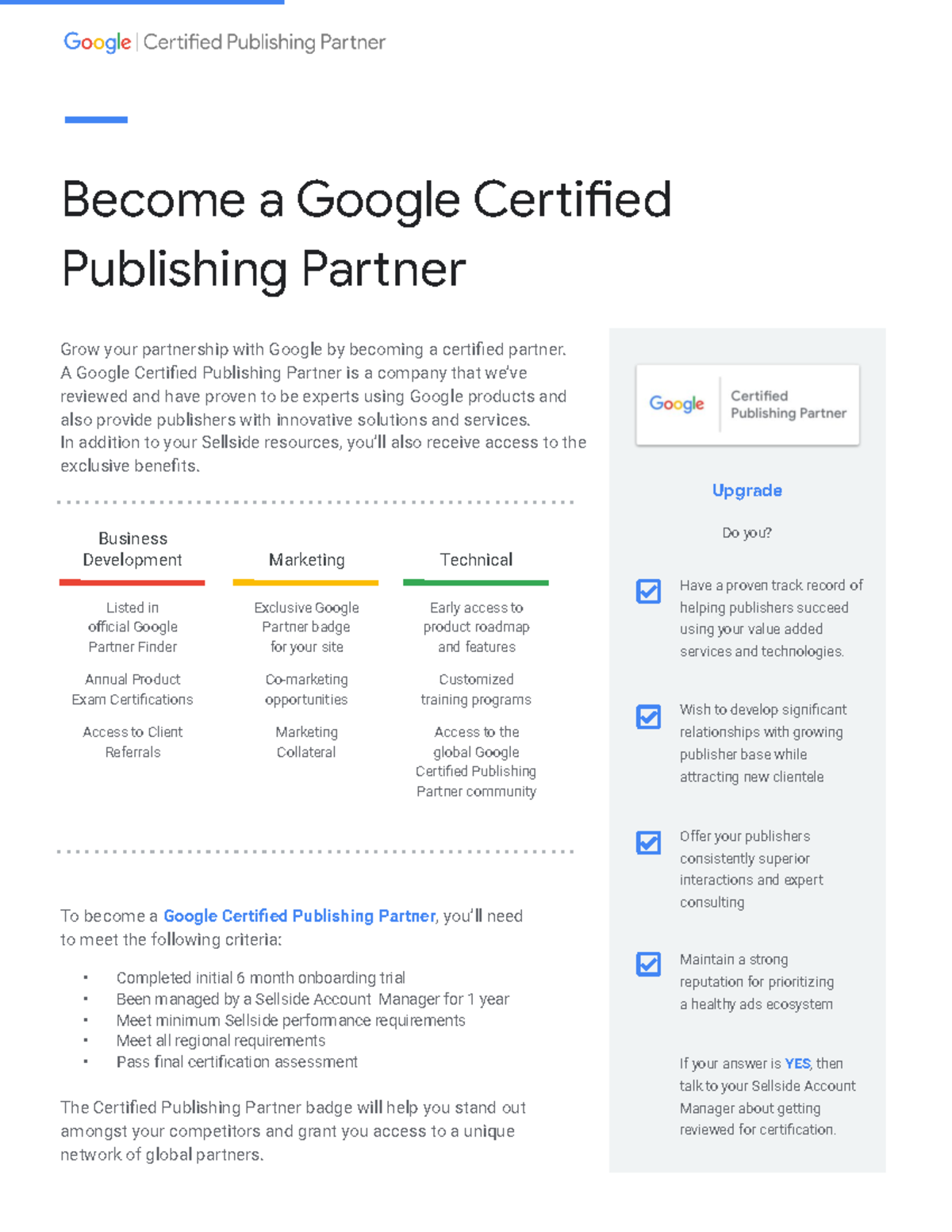 Become a gcpp - wqhu qgww - Become a Google Certified Publishing ...