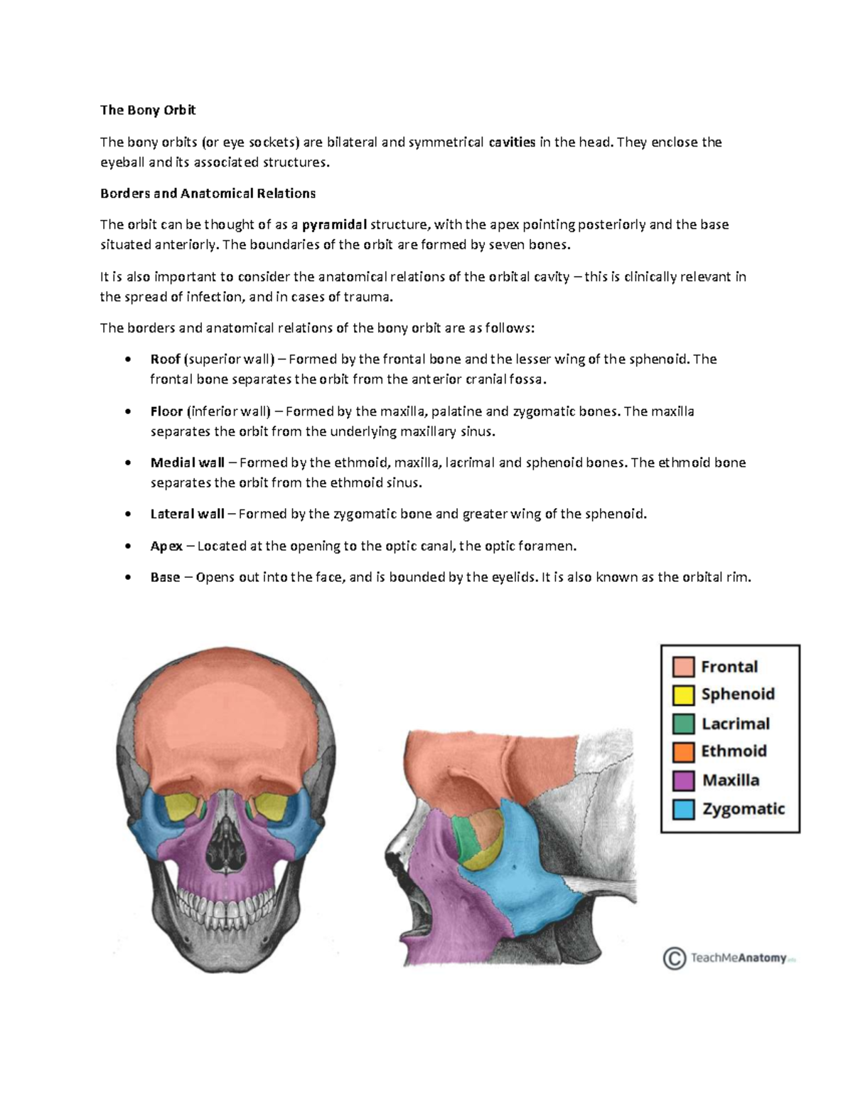 The Bony Orbit - Lecture notes 1 - Warning: TT: undefined function: 32 ...