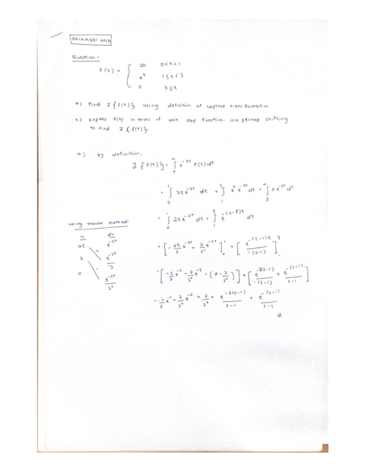 Dec 16 MAT565 - maths - Information Technology - Studocu