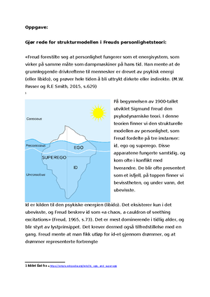 Psyk 111 øveark - Psyk 111 øveark Innføring i psykologi Psykologi som ...