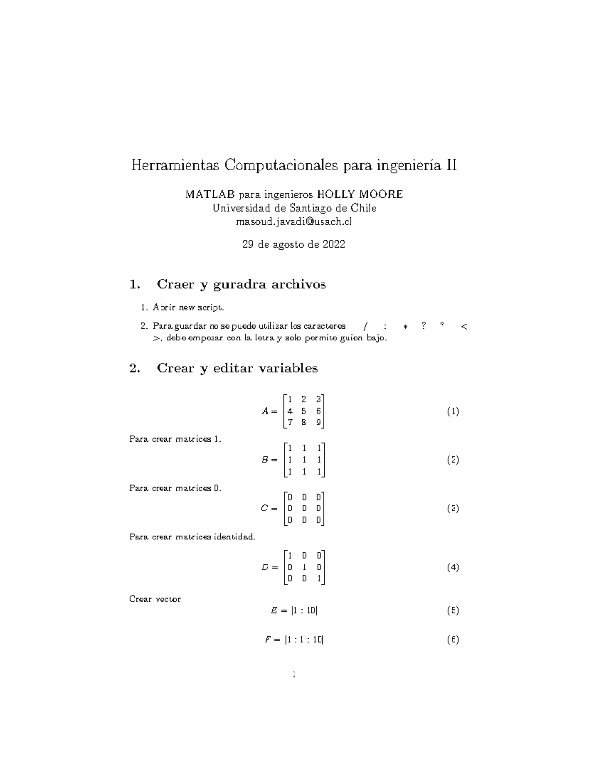 Calse 3 - material para programar - Herramientas Computacionales para ...