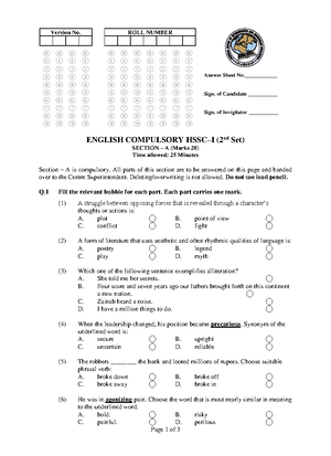 English HSSC-I Solution of 2nd Set Model Question Paper-converted ...