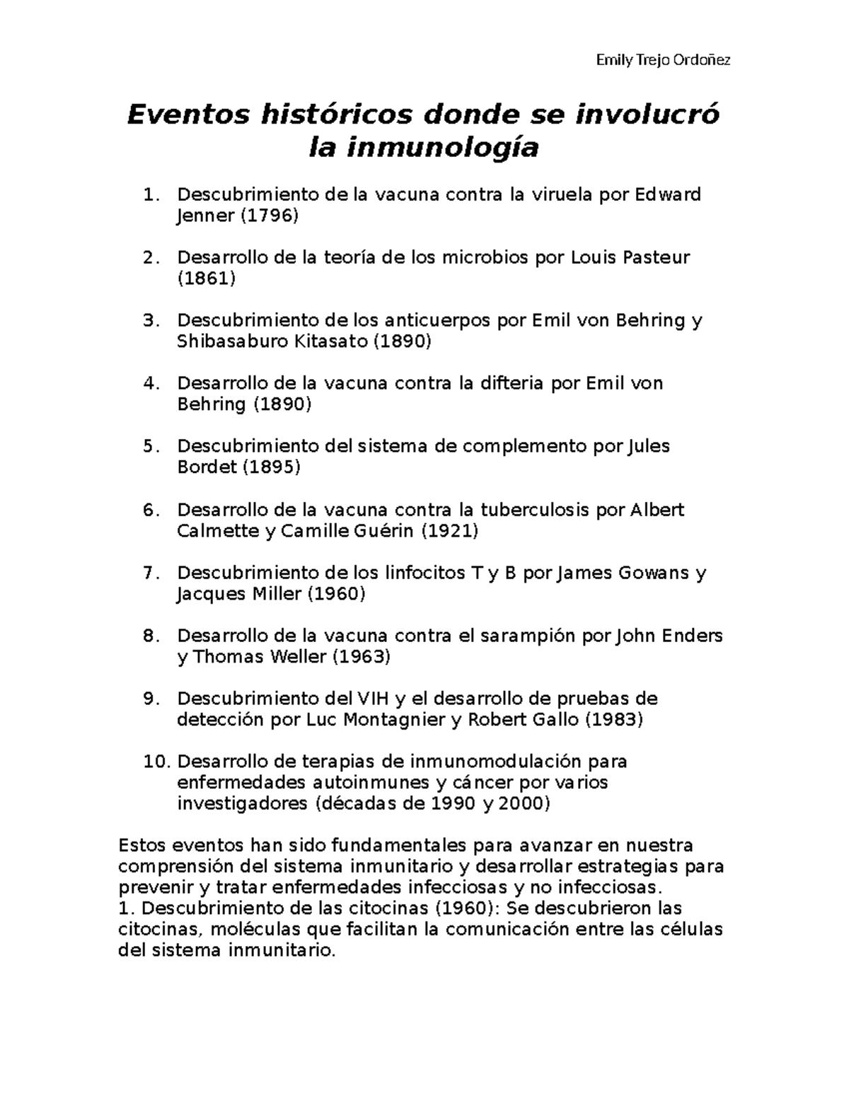Eventos donde se involucra inmuno - Emily Trejo Ordoñez Eventos ...