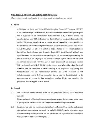 Voorbeelddossier pleitnota - 1 Voorbeeld pleitnota Moot Court Rechtbank ...