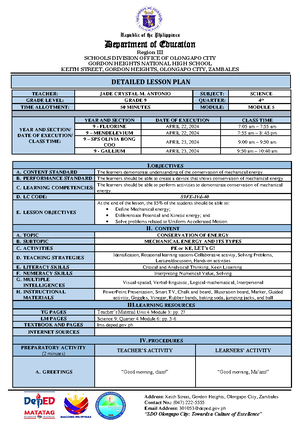 CBAR- Template - ASASA - PARTS OF CLASSROOM BASED ACTION RESEARCH (For ...