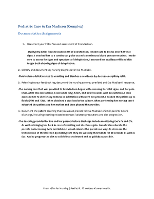 Brittany Long DA - VSIM - Pediatric Case 8: Brittany Long (Complex ...