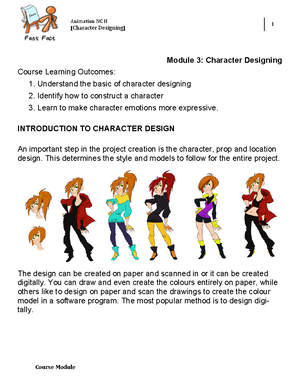 01 Introduction to animation and a chu chu - [Introduction] 1 Module 1 ...