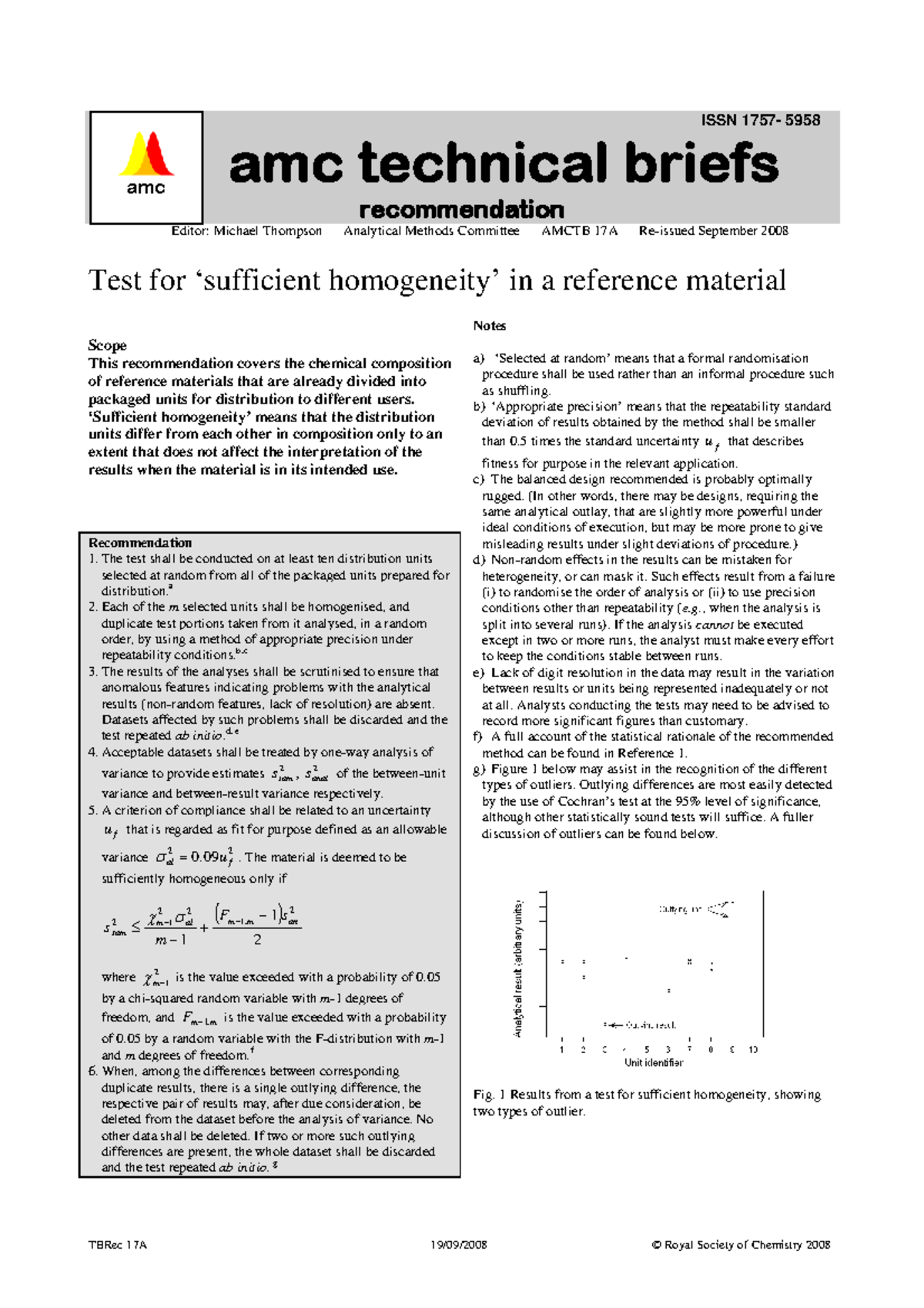 Homogeneity-test-technical-brief-17A tcm18-214886 - ISSN 1757- 5958 amc ...