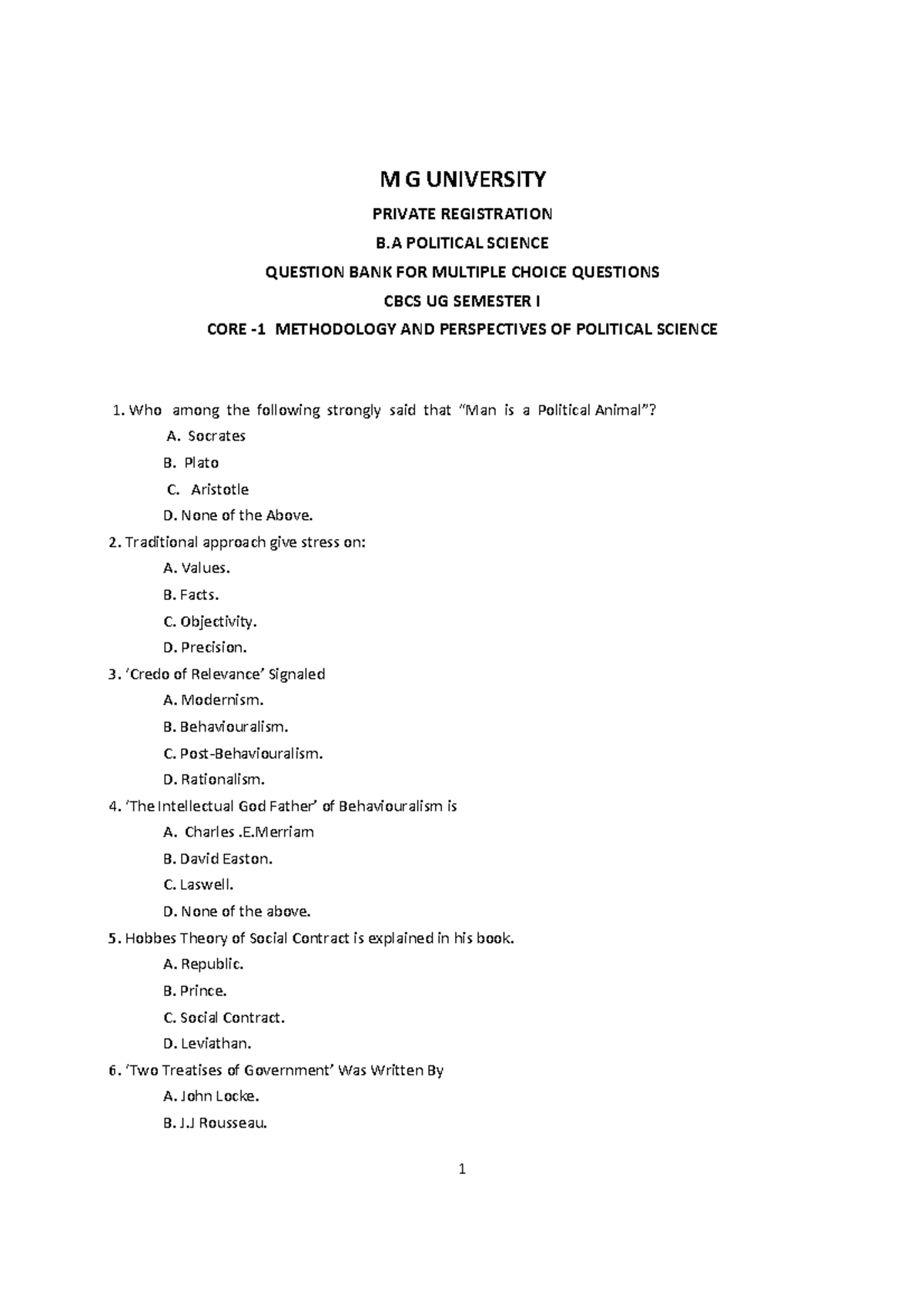 Multiple-Type-Questions - M G UNIVERSITY PRIVATE REGISTRATION B ...