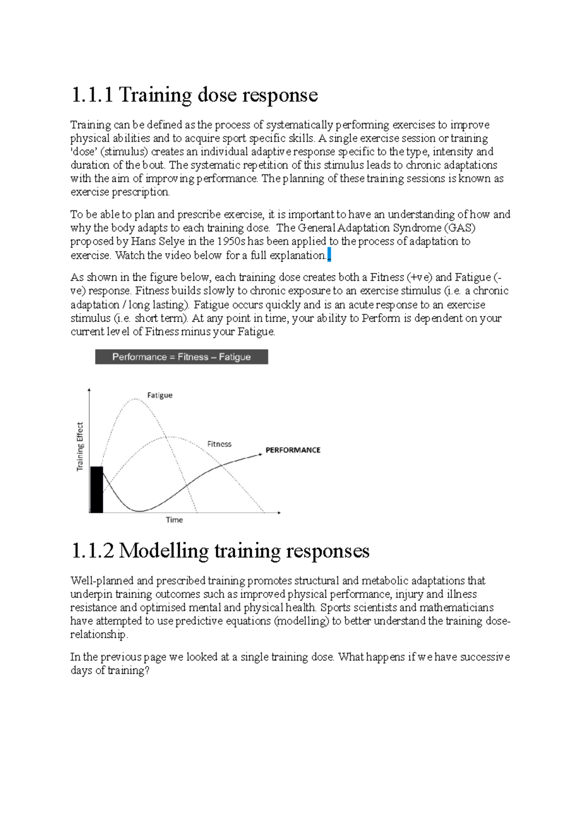 Exercise prescription full notes - 027222 - Studocu