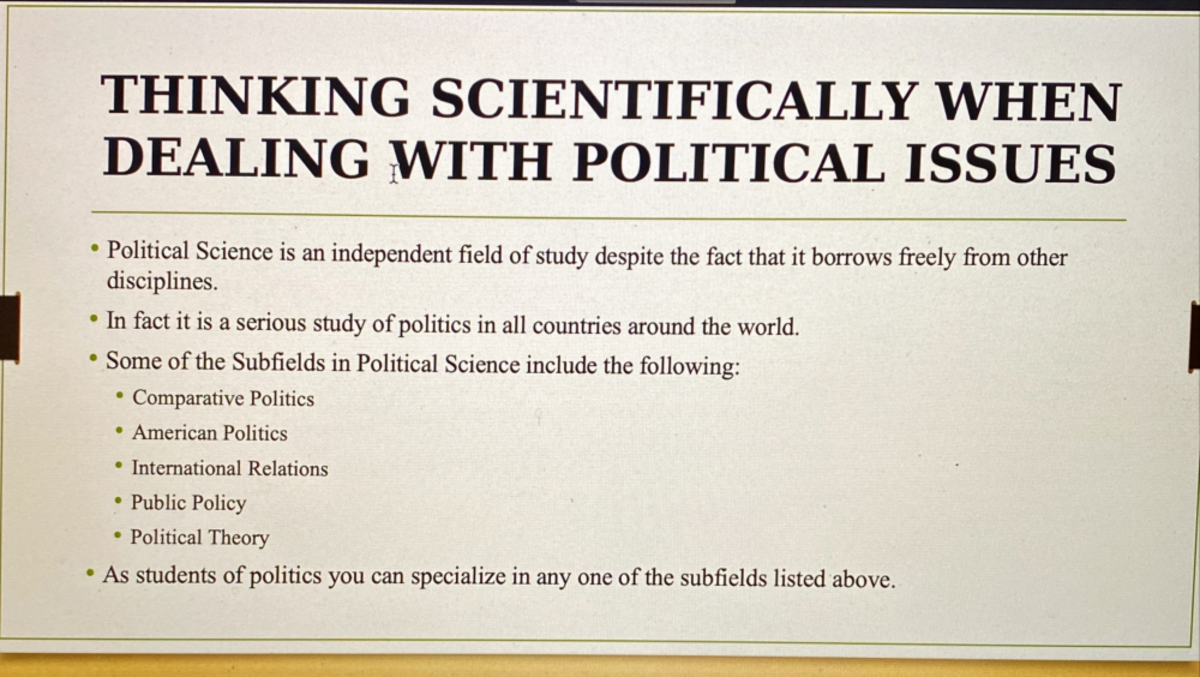 Elements of poltical science notes 5 - THINKING SCIENTIFICALLY WHEN ...