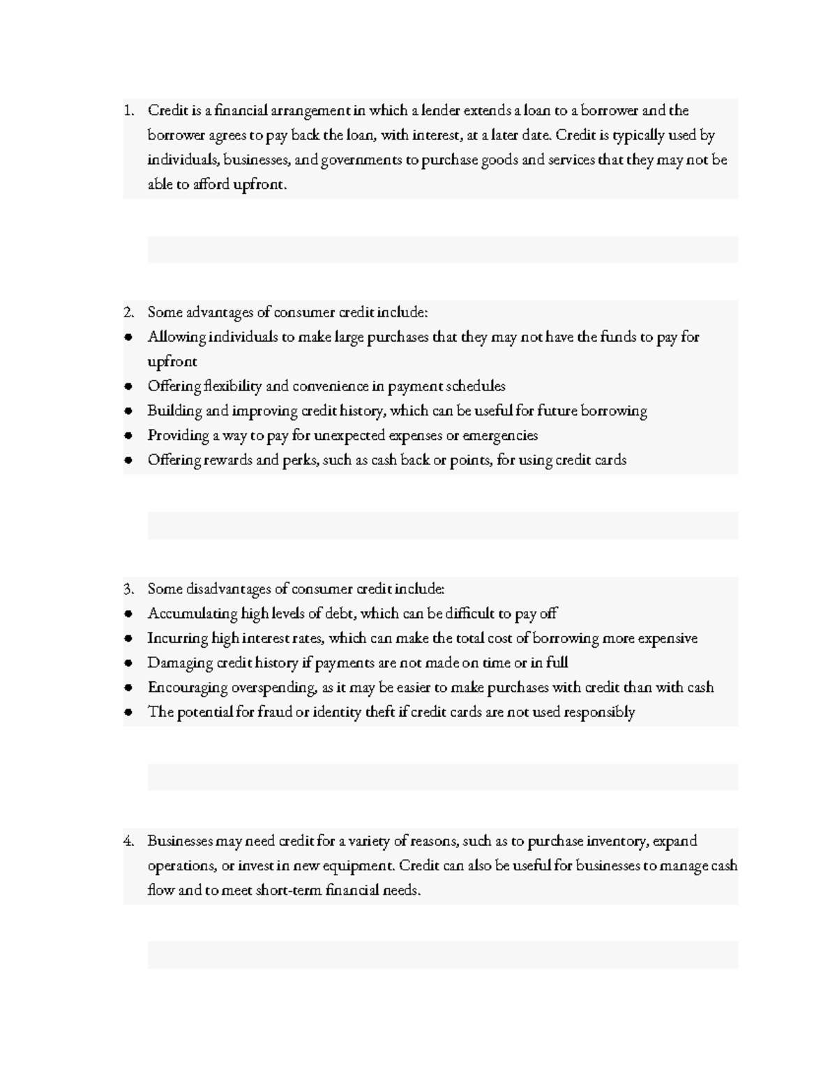notes-what-is-credit-credit-is-a-nancial-arrangement-in-which-a