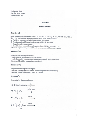 Résumé 1 Chimie organique 2 - Chimie Organique Fonctionelle - Studocu