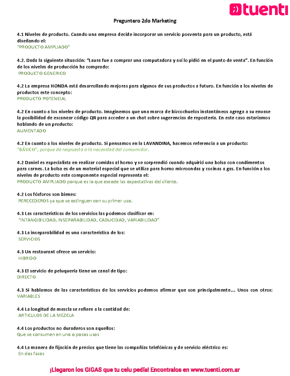 Examen 2020, preguntas y respuestas - Warning: TT: undefined function: 32 Warning: TT: undefined ...