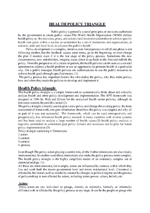 BHA - Hospital Administration - RGUHS - Studocu