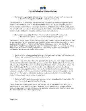 PSY222 Module Two Activity - PSY 222 Module Two Activity Katie Strasser Stasia Herbert ...