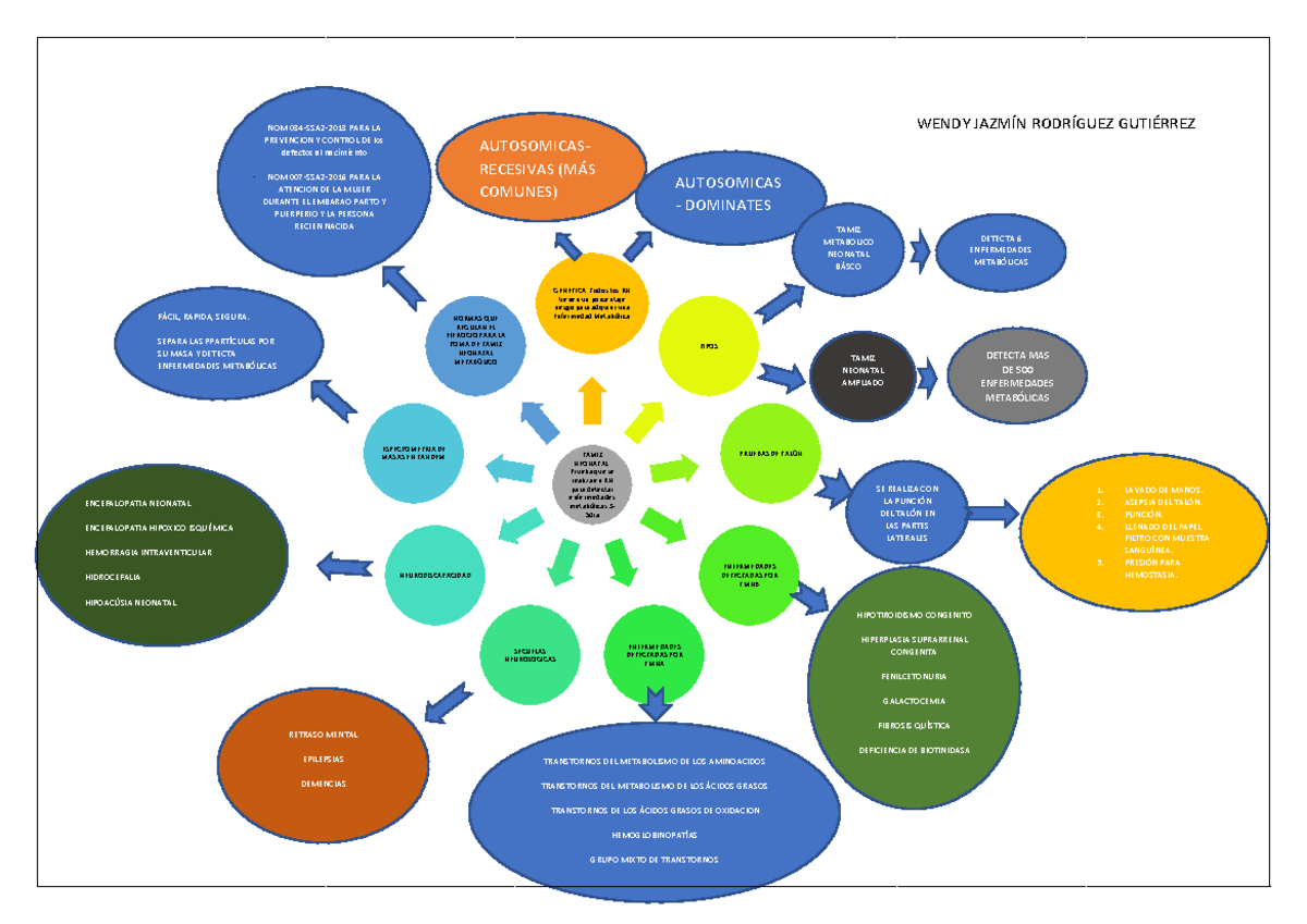 MAPA Mental Tamiz Neonatal en enfermeria - WENDY JAZMÍN RODRÍGUEZ ...