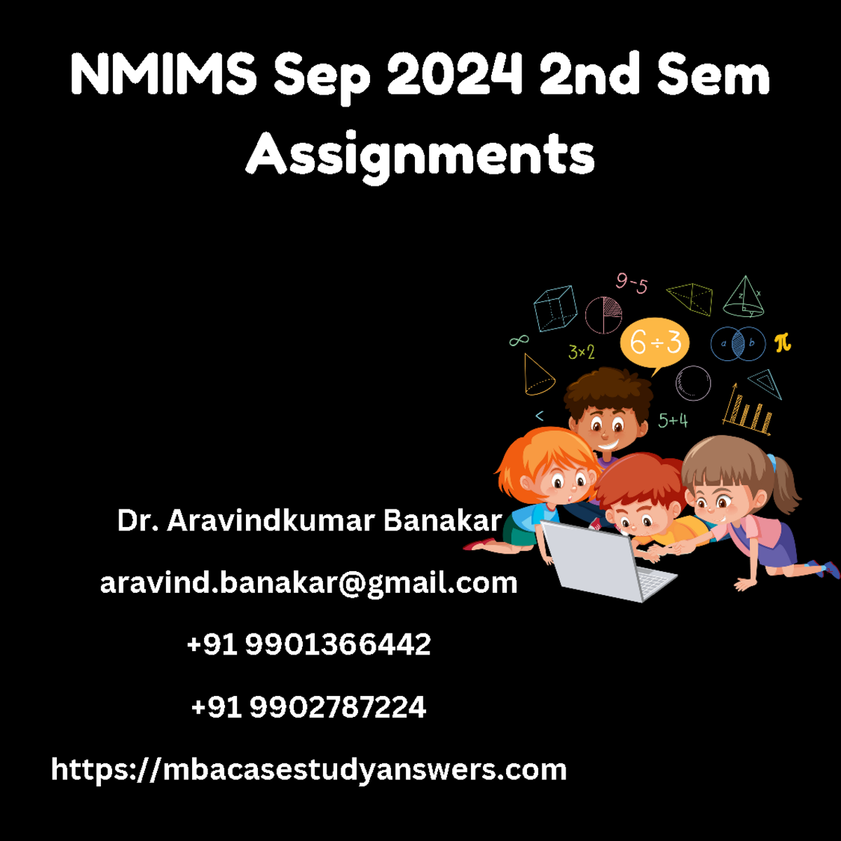 NMIMS SEP 2024 2nd Sem Assignments by Dr. Aravind Banakar - 9901366442 - 9902787224 - Studocu