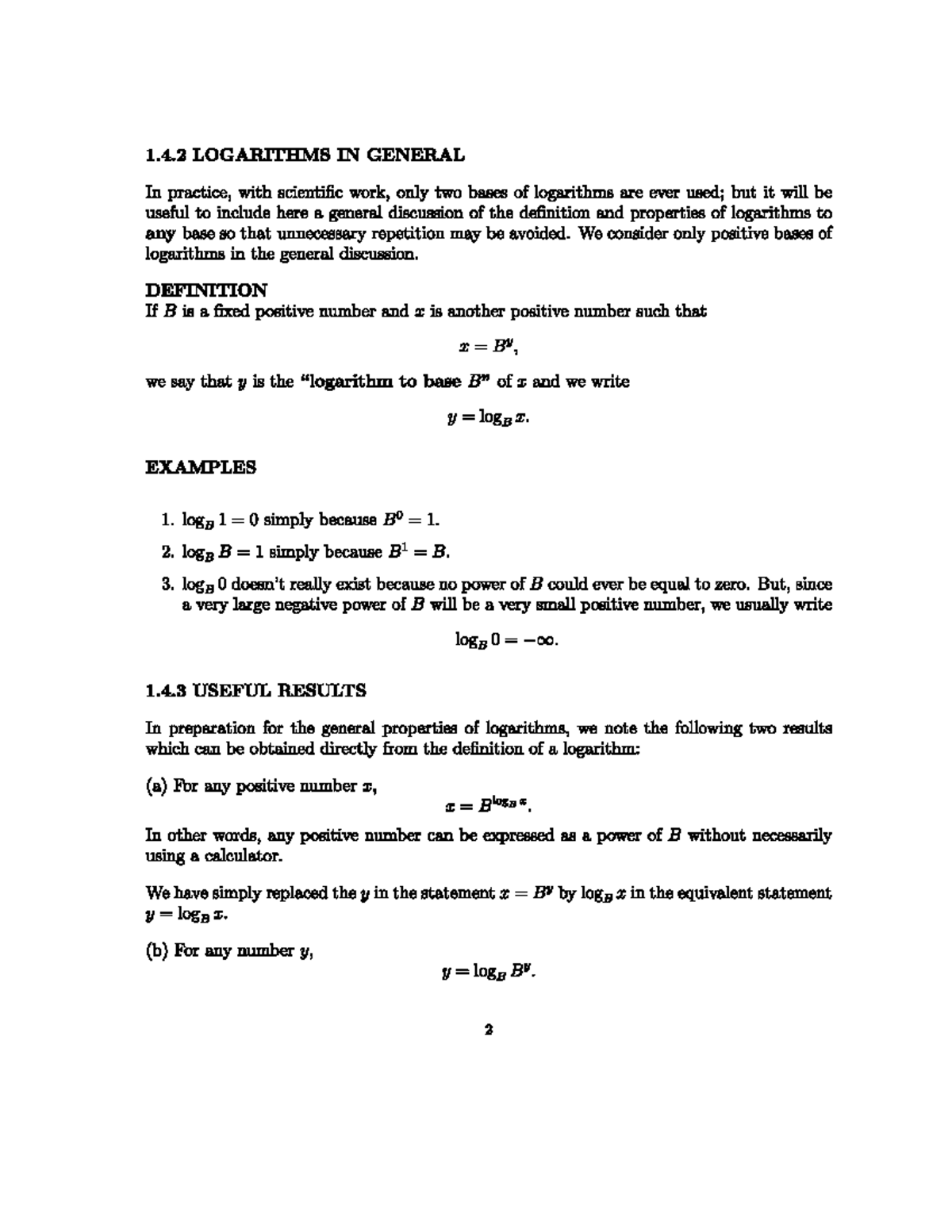 Math notes (George Brown) - MATH 1095 - Studocu