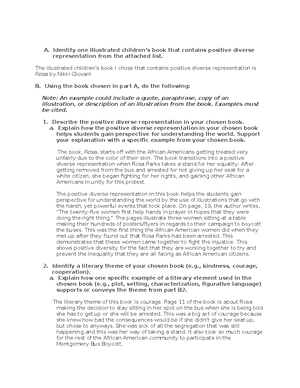 D165 task 1 - task 1 for d165 - Heidi Hopkins D165 Task 1 A. Sitting ...