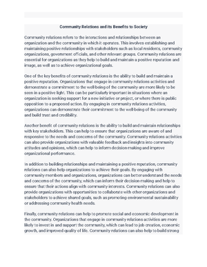 Media Relations in Public Relations - The goal of media relations is to ...