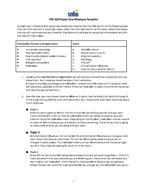Module 4 Journal PSY-328 - PSY 328 Module Four Journal Template ...