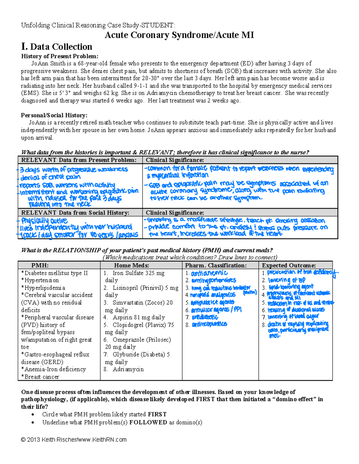 Student Revised Unfolding Reasoning 8 - Unfolding Clinical Reasoning ...
