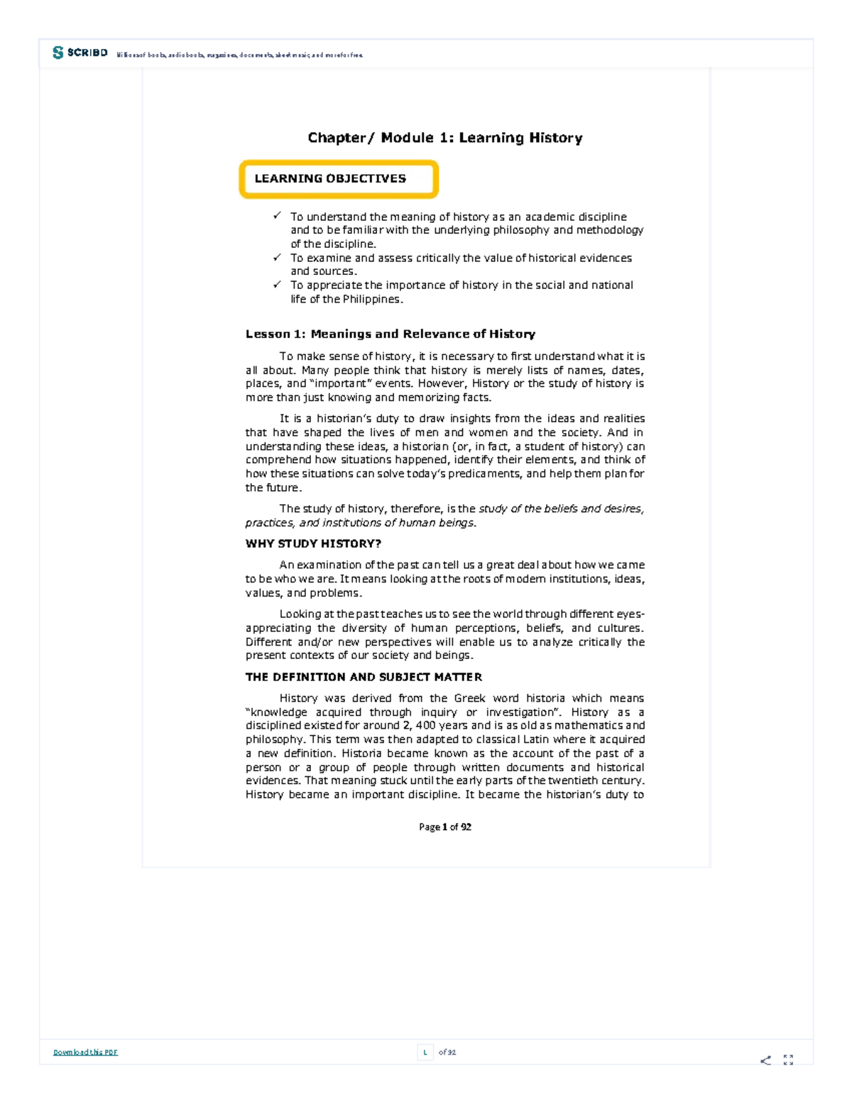 Www - pdf file pdf file pdf file - Page 1 of 92 Chapter/ Module 1 ...