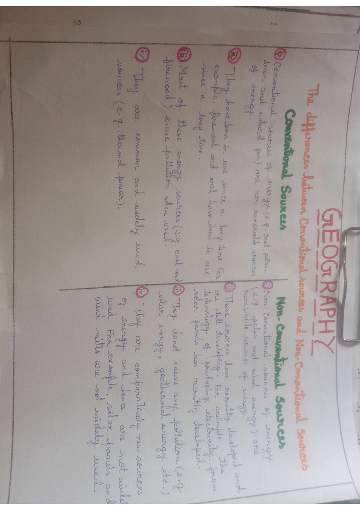 Geography project - I want help - GEOGRAPHY The differences between ...