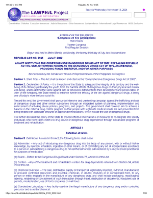 Act No. 3815 - Revised penal code - Constitution Statutes Executive ...