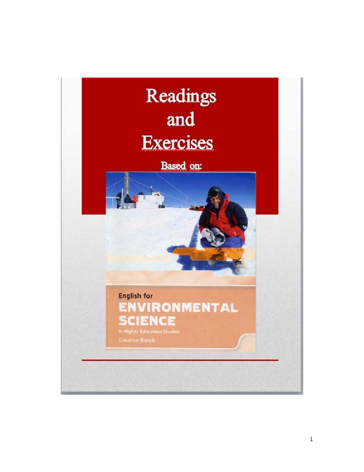 Environmental readings advanced - 1 Vocabulary 1 Write the meaning in ...