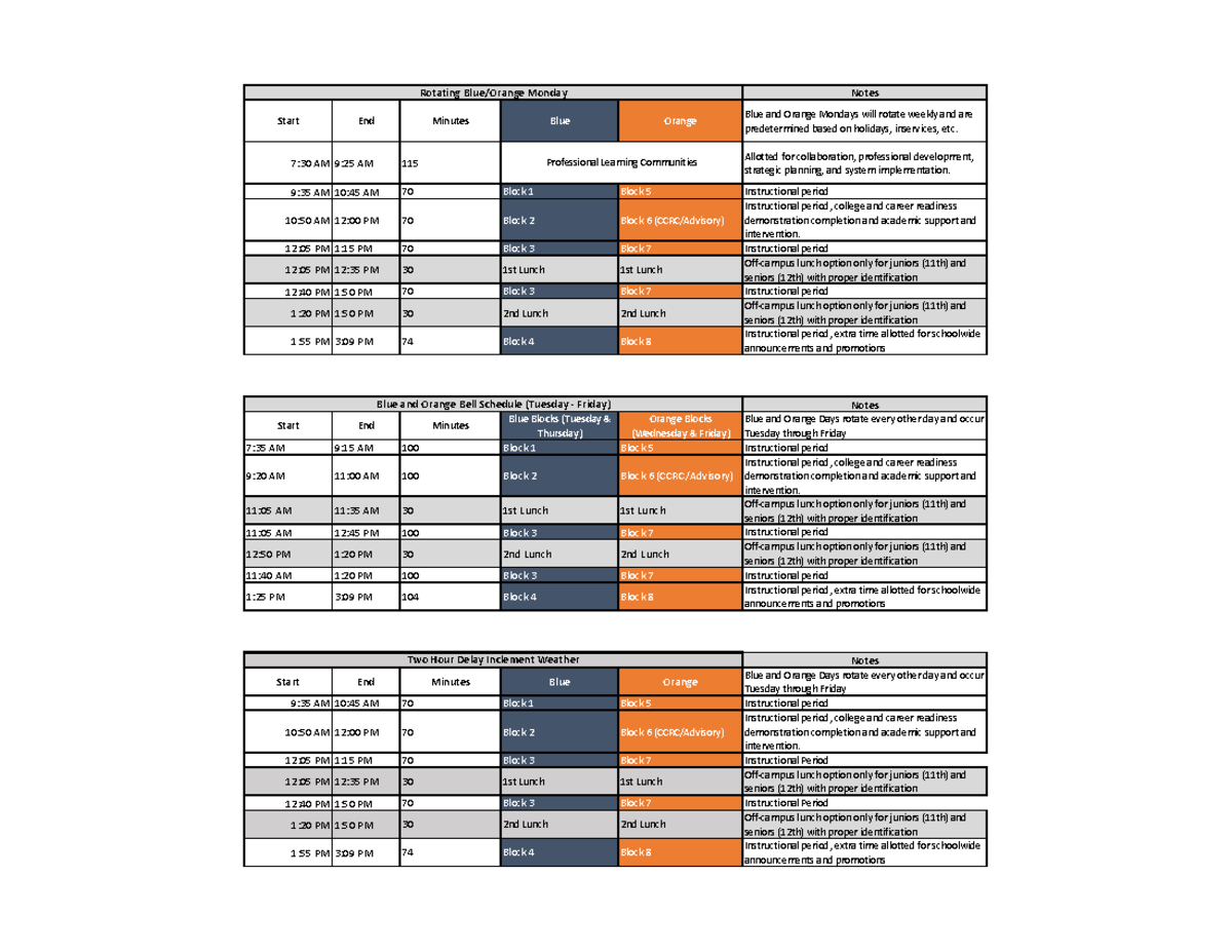 Bell Schedule 22-23 - Around the edges of countries and located at the ...
