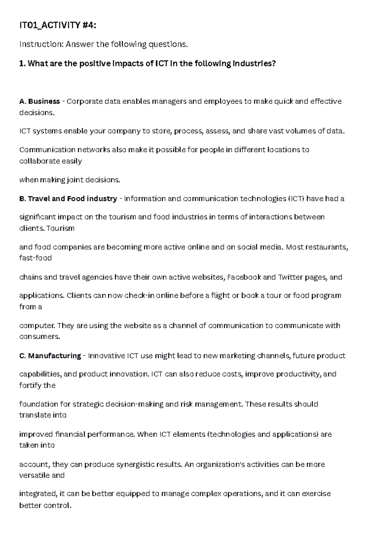 IT01 Activity 04 - HOPE IT WILL HELP! - IT01_ACTIVITY #4: Instruction ...