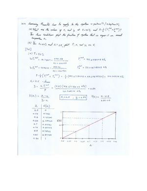 Thermo Binary System - Chemical Engineering Thermodynamics II - Studocu