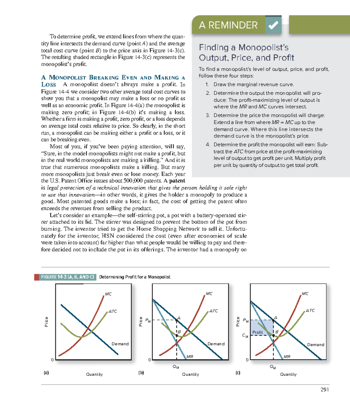 Economics-114 - n/a - 291 To determine profit, we extend lines from ...