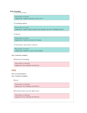 Swift River Med Surg 2(Doc) - Virtual Clinicals Client Report Sheet 1 ...