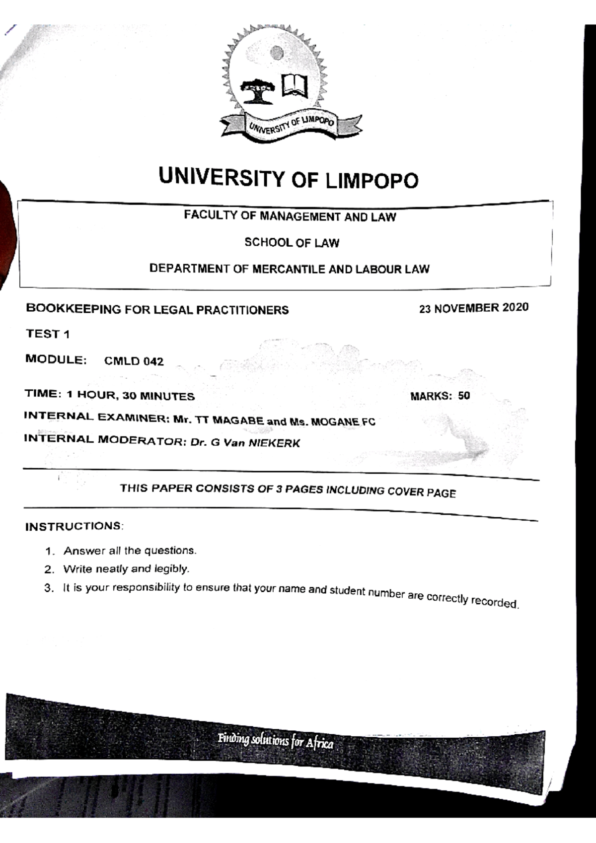 PDF Scanner 17-04-21 5 - A combination of exam papers for final year ...