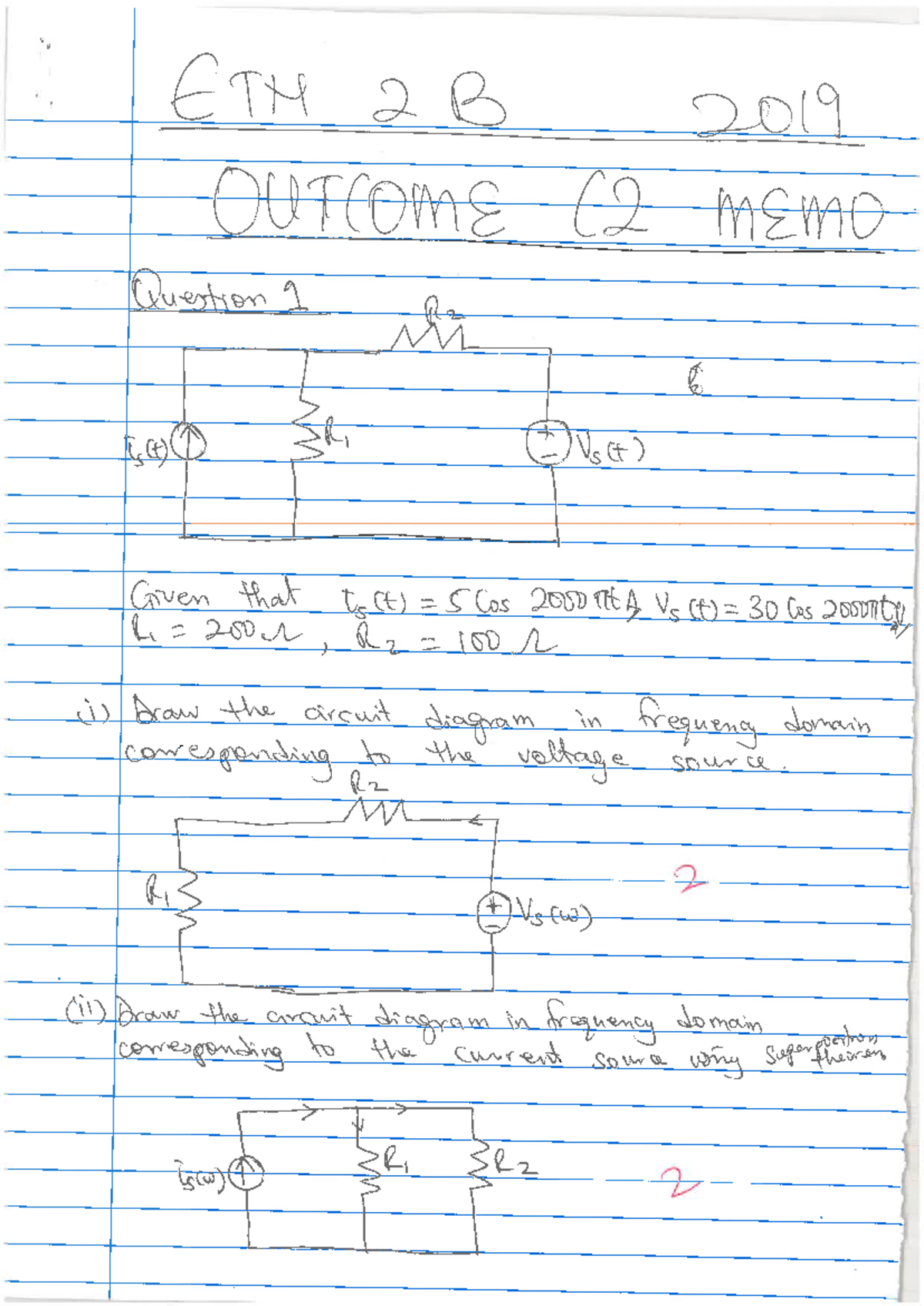 ETN2B MEMO Outcome C2 2019 - ETN2B - Studocu