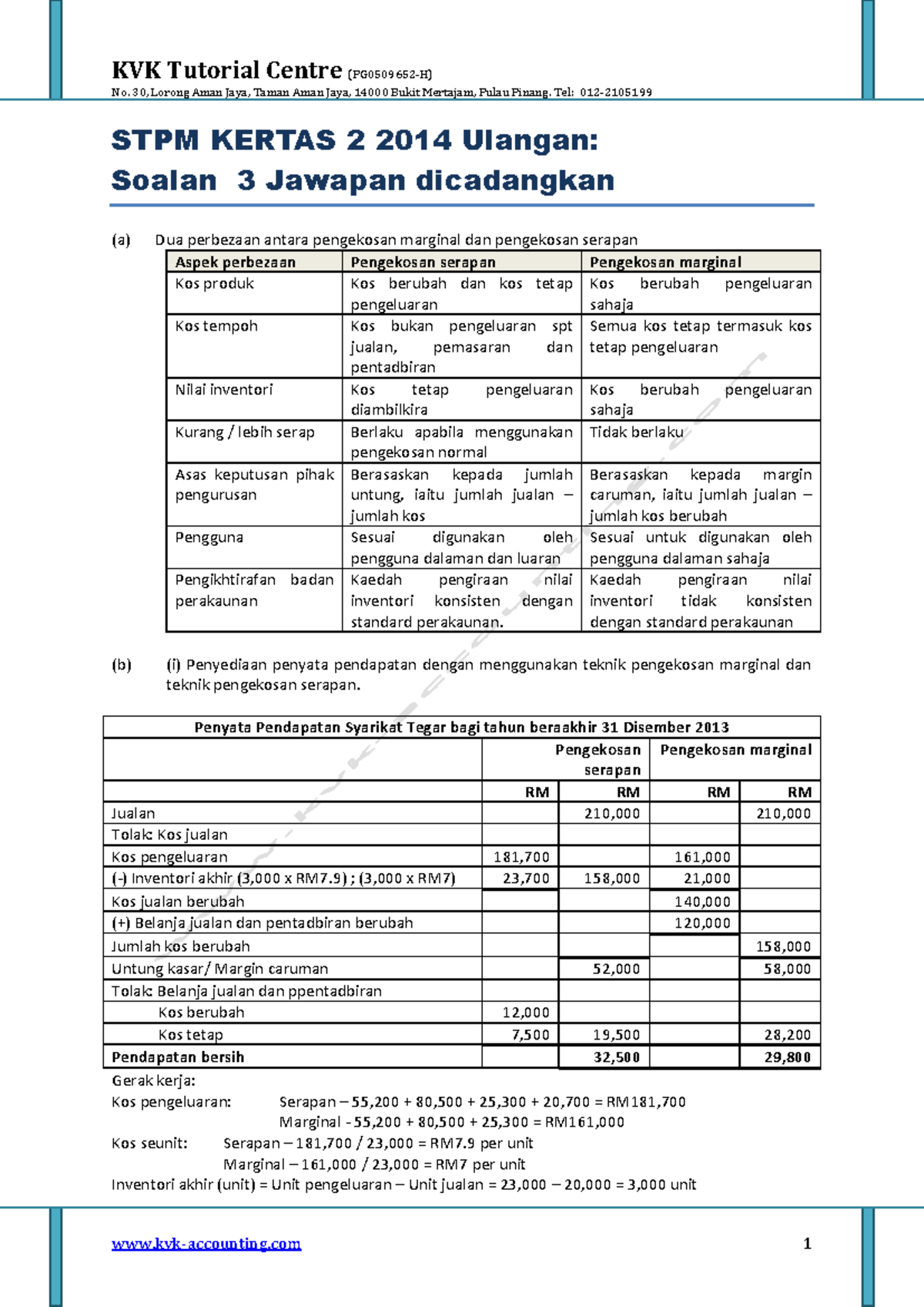 STPM K2 2014 Ulangan S3 Jawapan - kvk-accounting. com KVK Tutorial ...